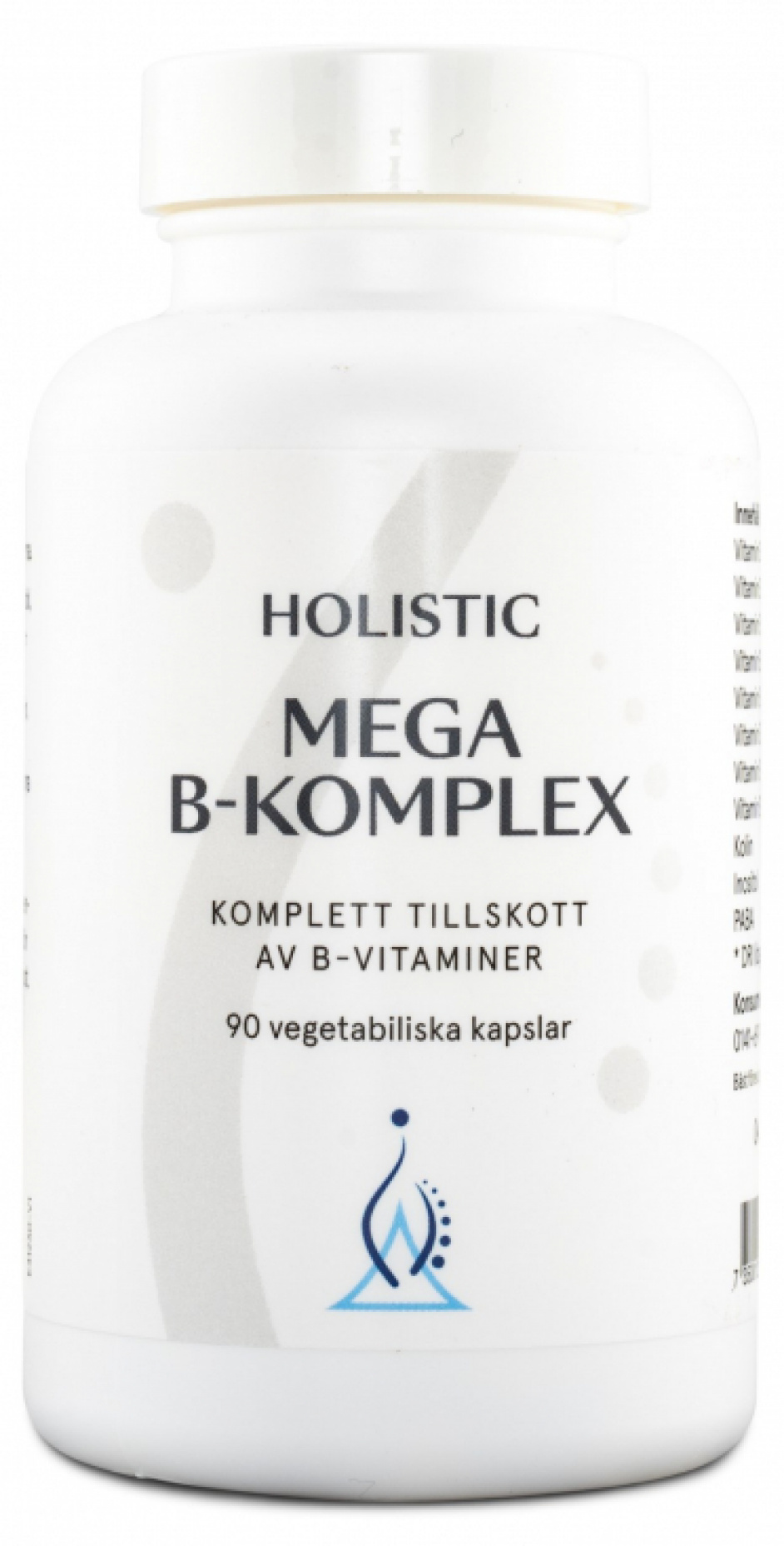 Holistic Mega B-komplex, 100 tabletter | Folsyra - Vitaminer