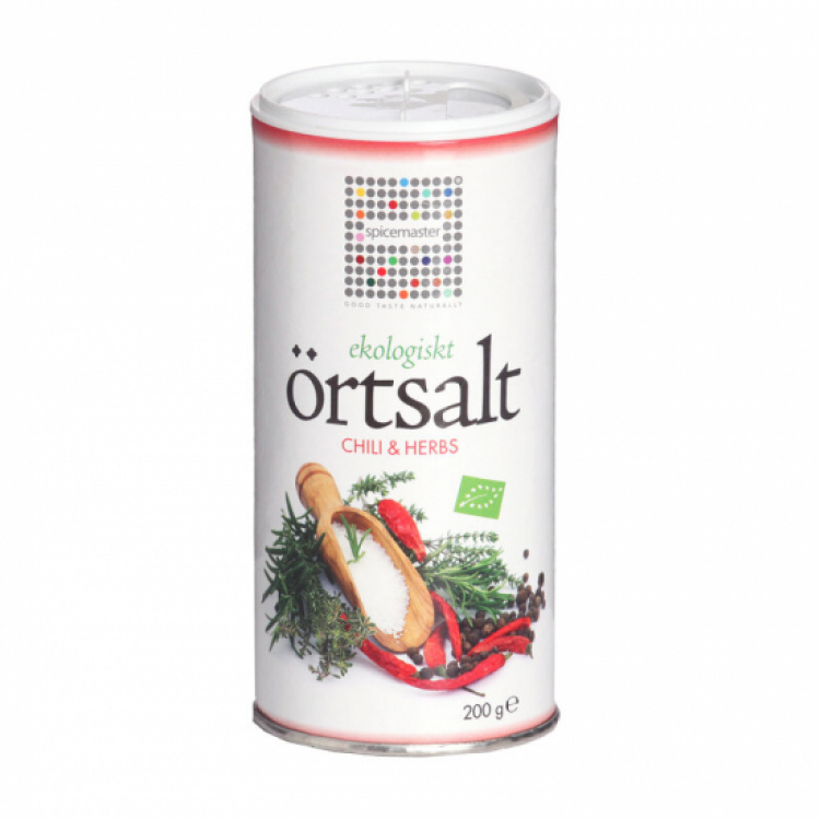 Spicemaster Örtsalt Chili & Herbs 200g Ekologiska kryddor - Ma
